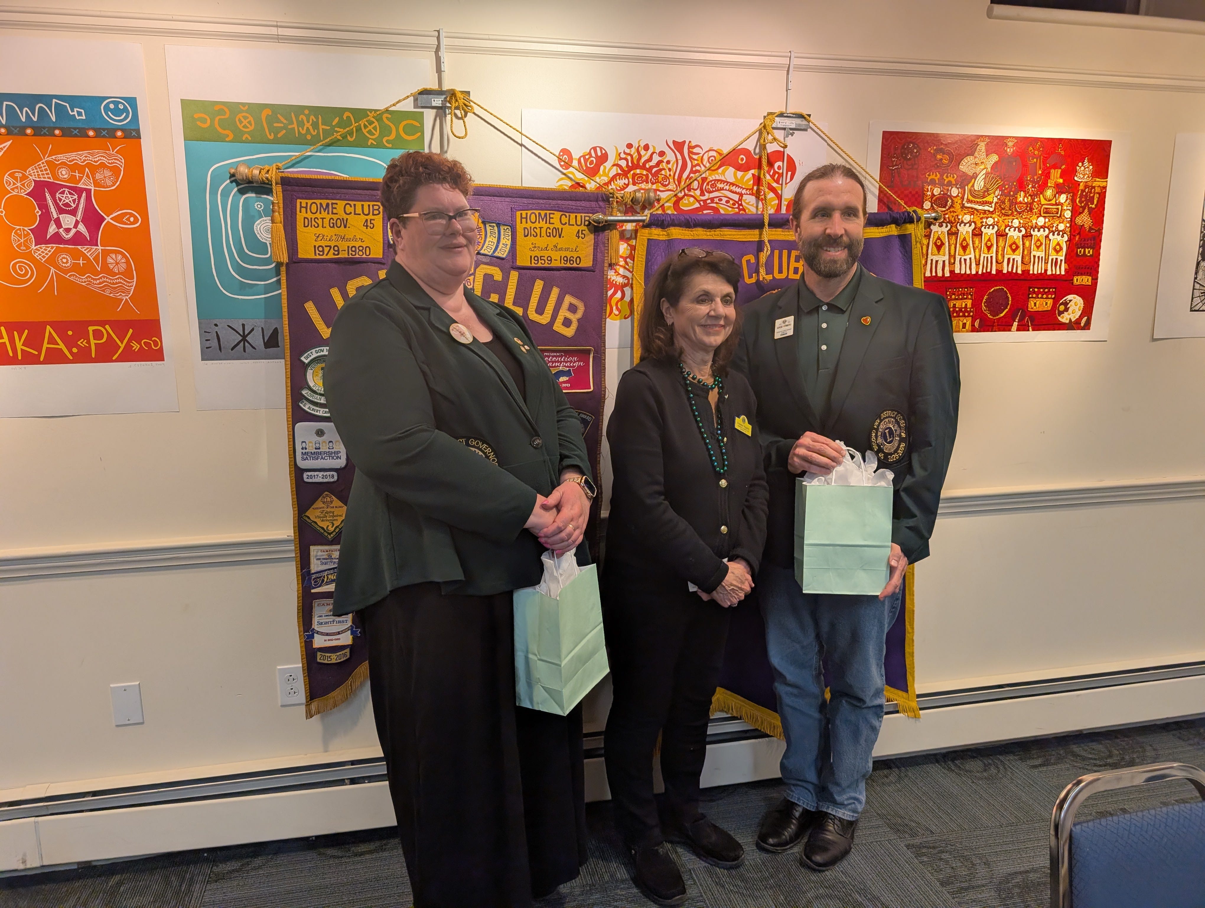 Norwich Lions Club Inducts Four New Members includes a press Release ...