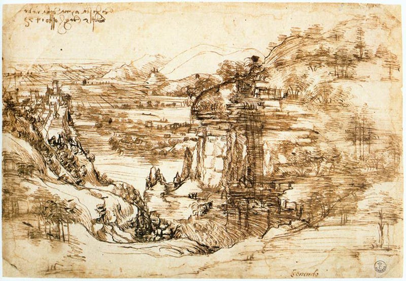 Leonardo da Vinci’s maps - by Miguel García Álvarez