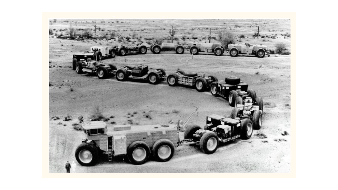 The story of huge Land Trains - Facts Theory
