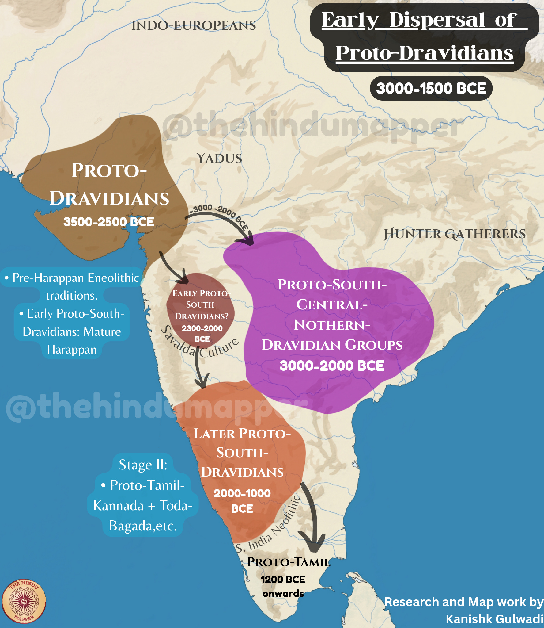 The Origins and Evolution of The Dravidian Languages