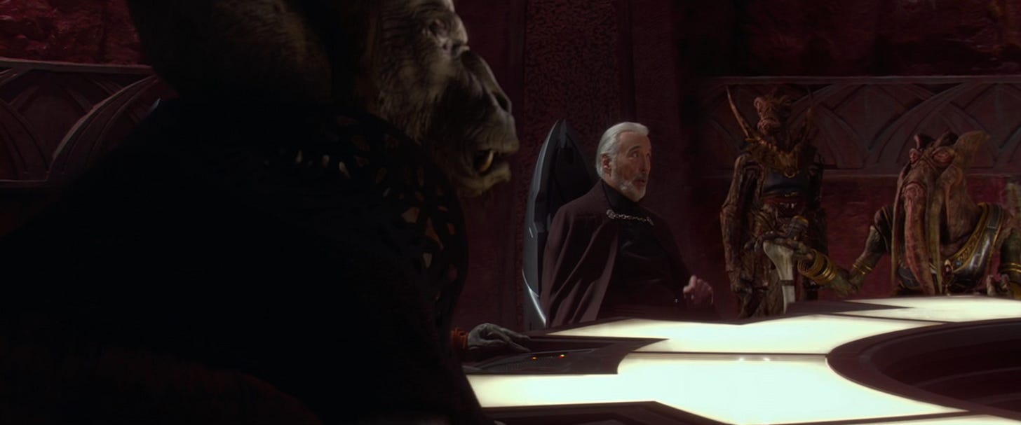 Darth Tyranus - by Timothy Lawrence - The Jedi Archives