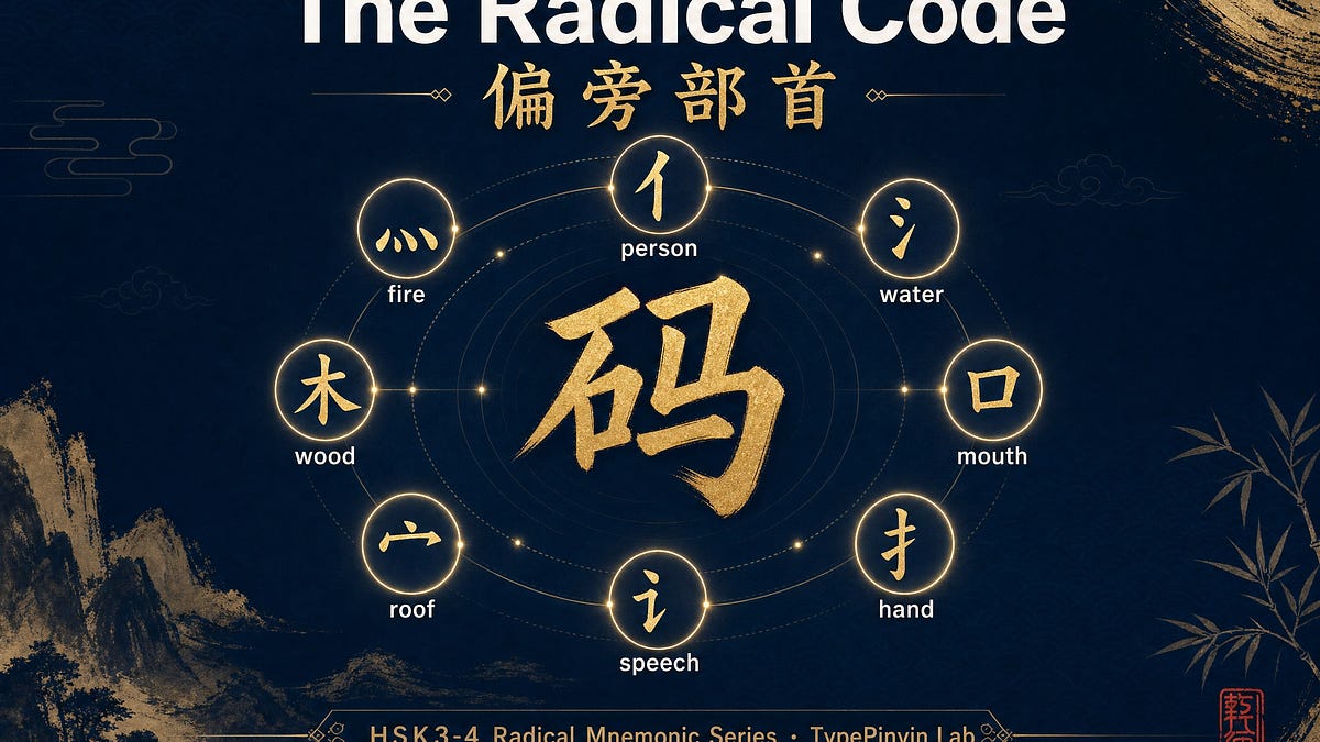 How to Learn Chinese Characters Faster: The Power of Radicals (HSK Guide)