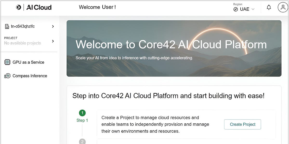 Core42 launches self-service AI Cloud platform