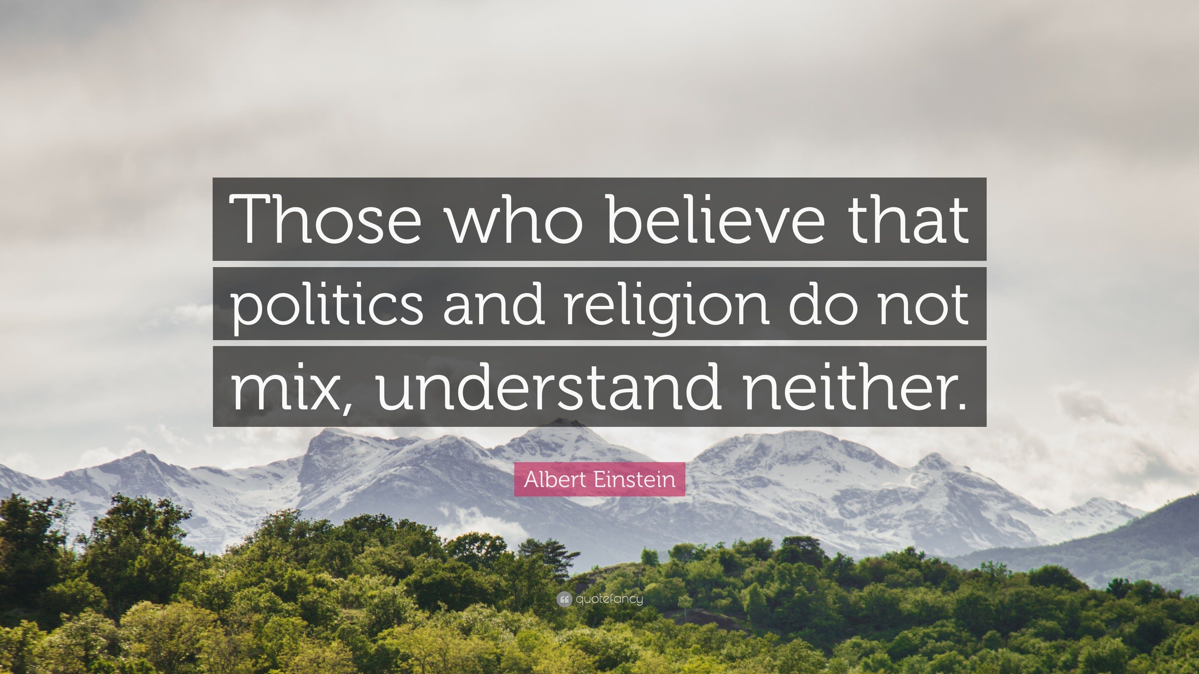 The Intertwined Nature of Politics and Religion
