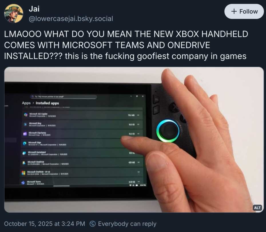 New XBox handheld comes with Microsoft Teams and OneDrive