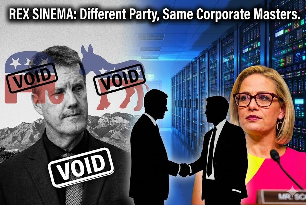 🎭 Rex Sinema's Data Center Hustle: Former GOP Supervisor Cries About ...