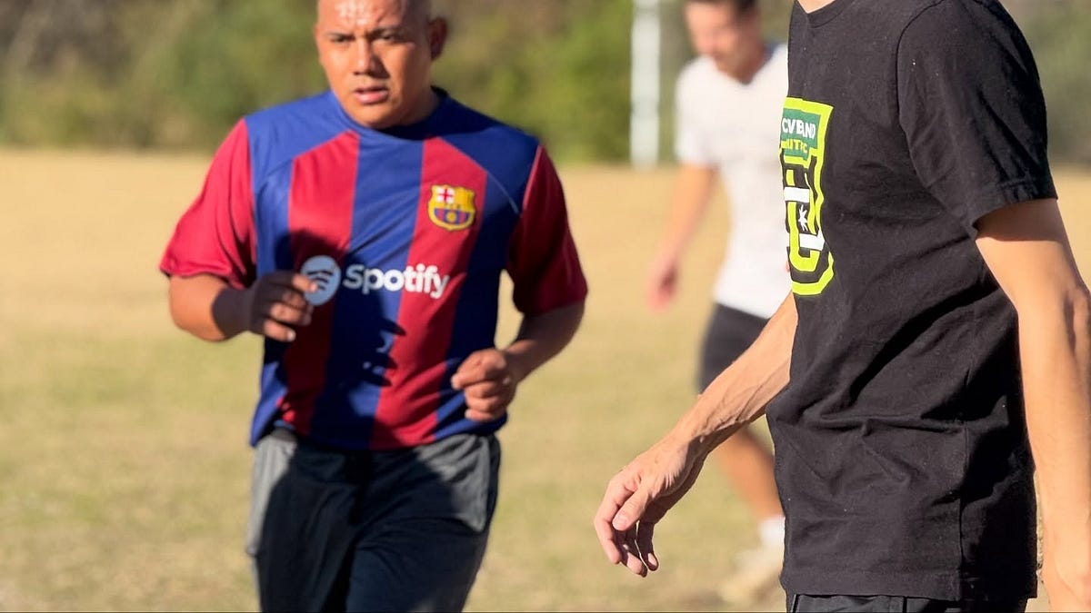 “Soccer is supposed to be fun. So why would we play scared?”