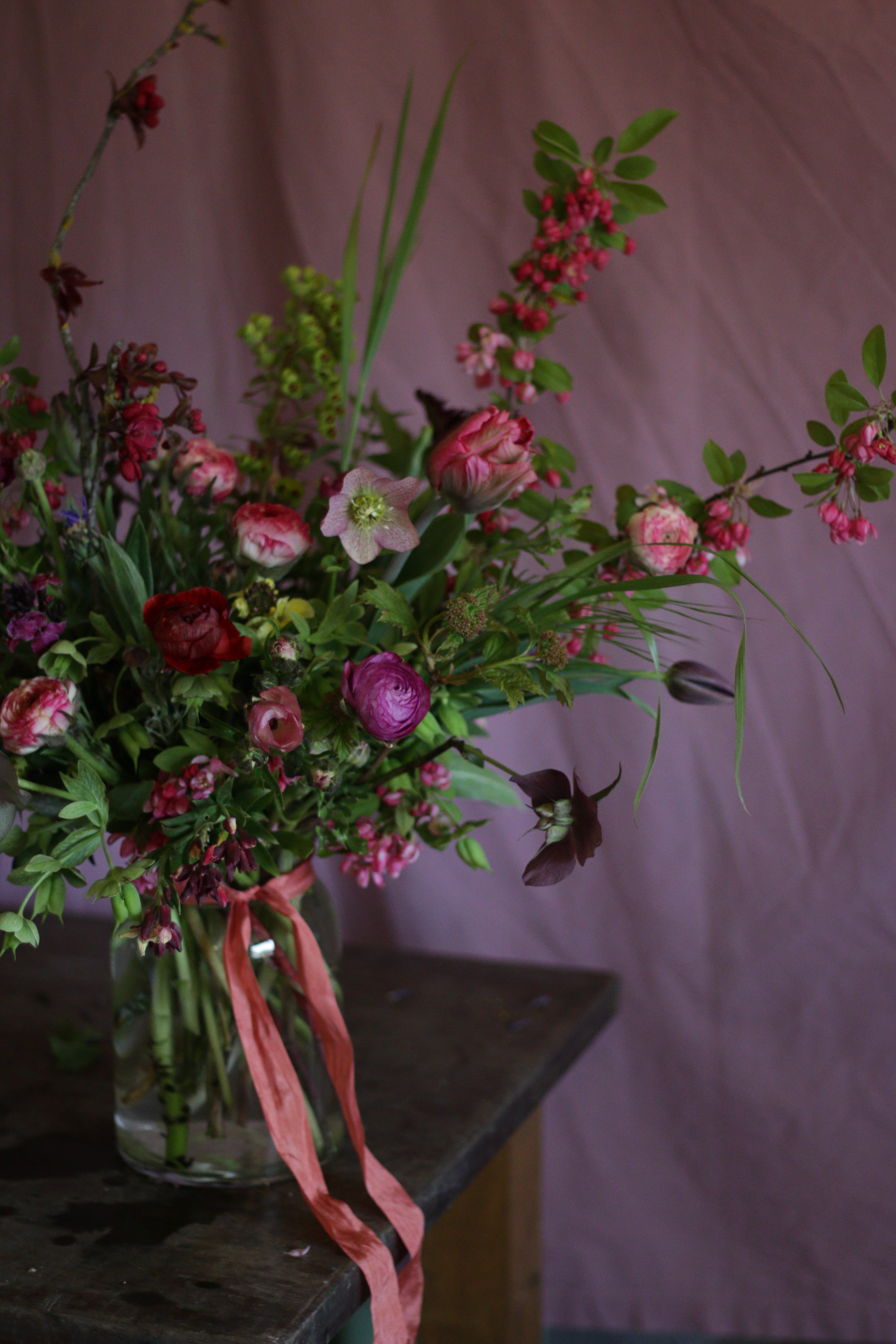 The anatomy of a flower arrangement - by Anna Taylor
