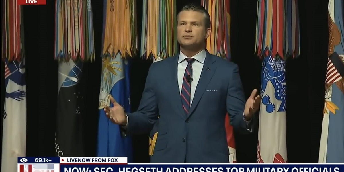 Yeah, well, how would YOU like to be Pete Hegseth?