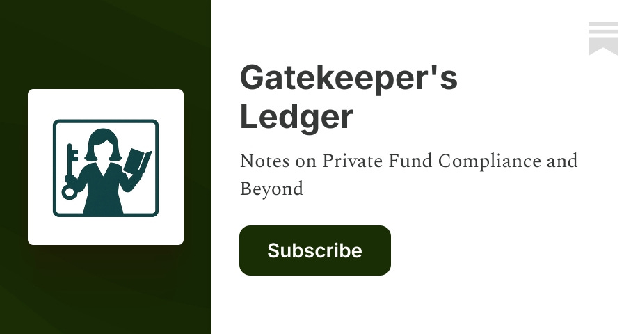 Gatekeeper's Ledger | Alyson Stone | Substack