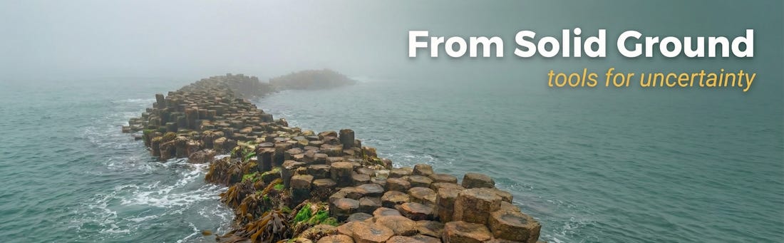 From Solid Ground: before the positions harden