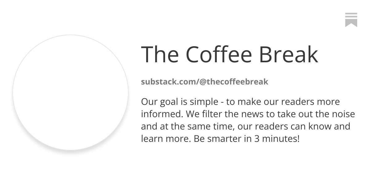 The Coffee Break | Substack