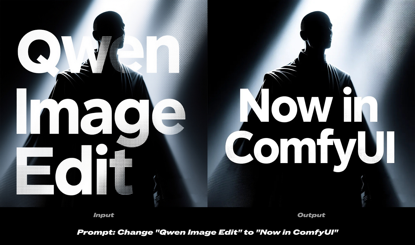 Qwen-Image-Edit ComfyUI Native Support - by ComfyUI Wiki