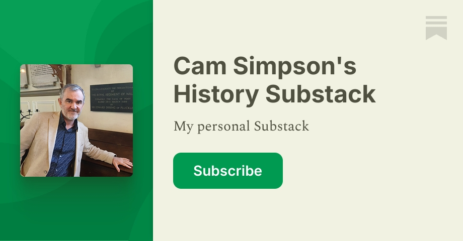 Cam Simpson's History Substack | Substack