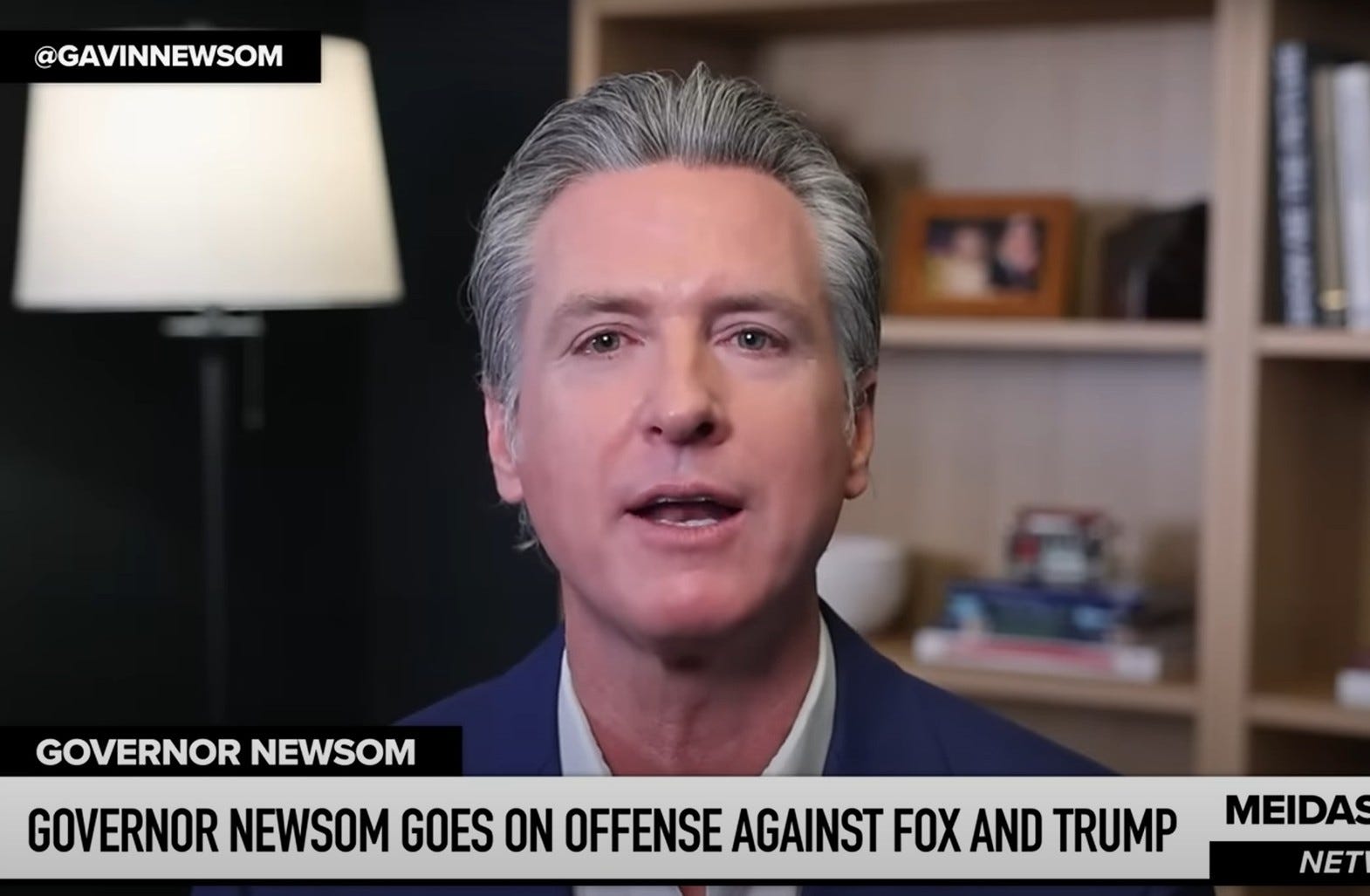 Gavin Newsom Defamed By Fox News, Demands Network Pay The F*ck Up