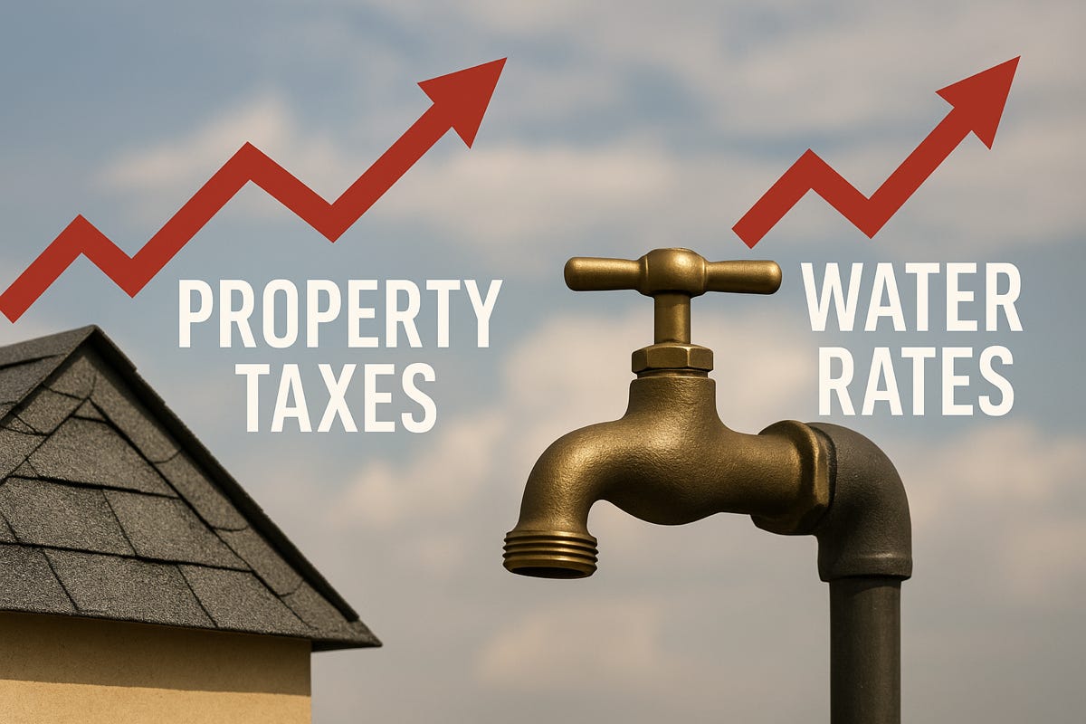 Despite Promises, Property Tax Levy Will Increase — Water Rates Soon to ...