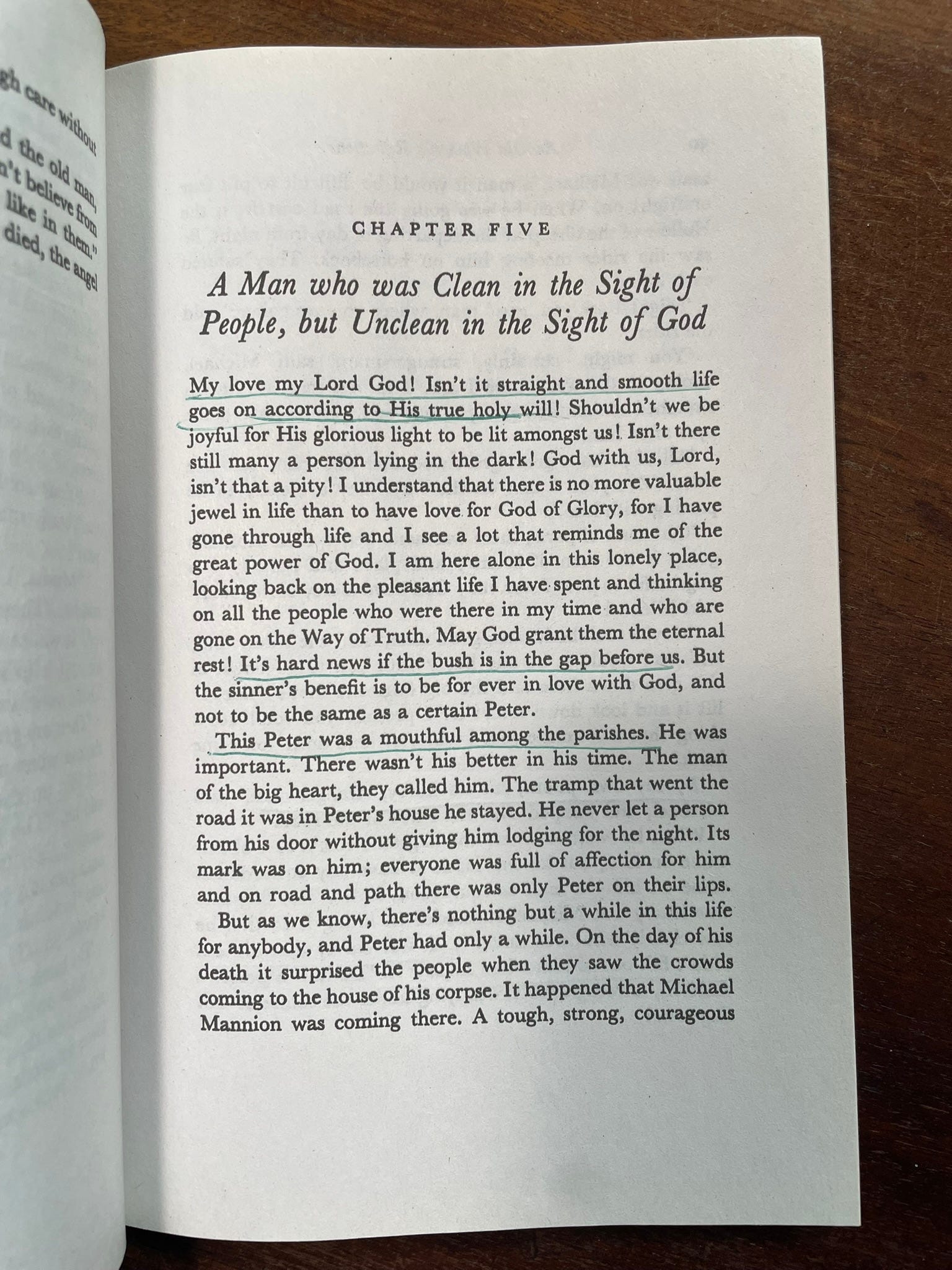 Reading Peig Sayers - by aida alami - Urubuquaquá