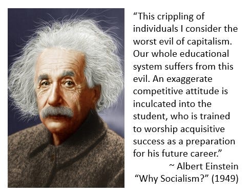 albert einstein in school