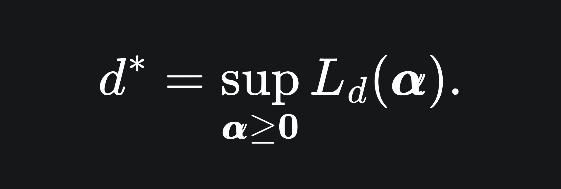 Optimising the Support Vector Machine using Lagrange multipliers (step ...