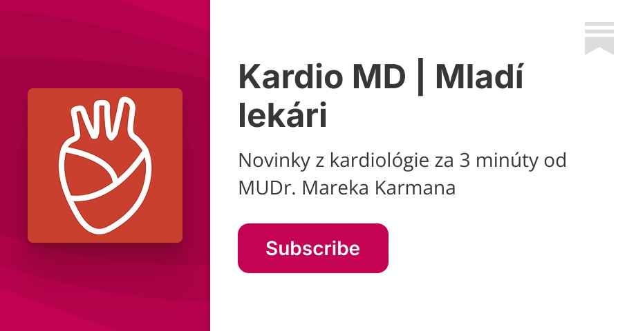 Kardio MD | mladí lekári | mladilekari.sk | Substack