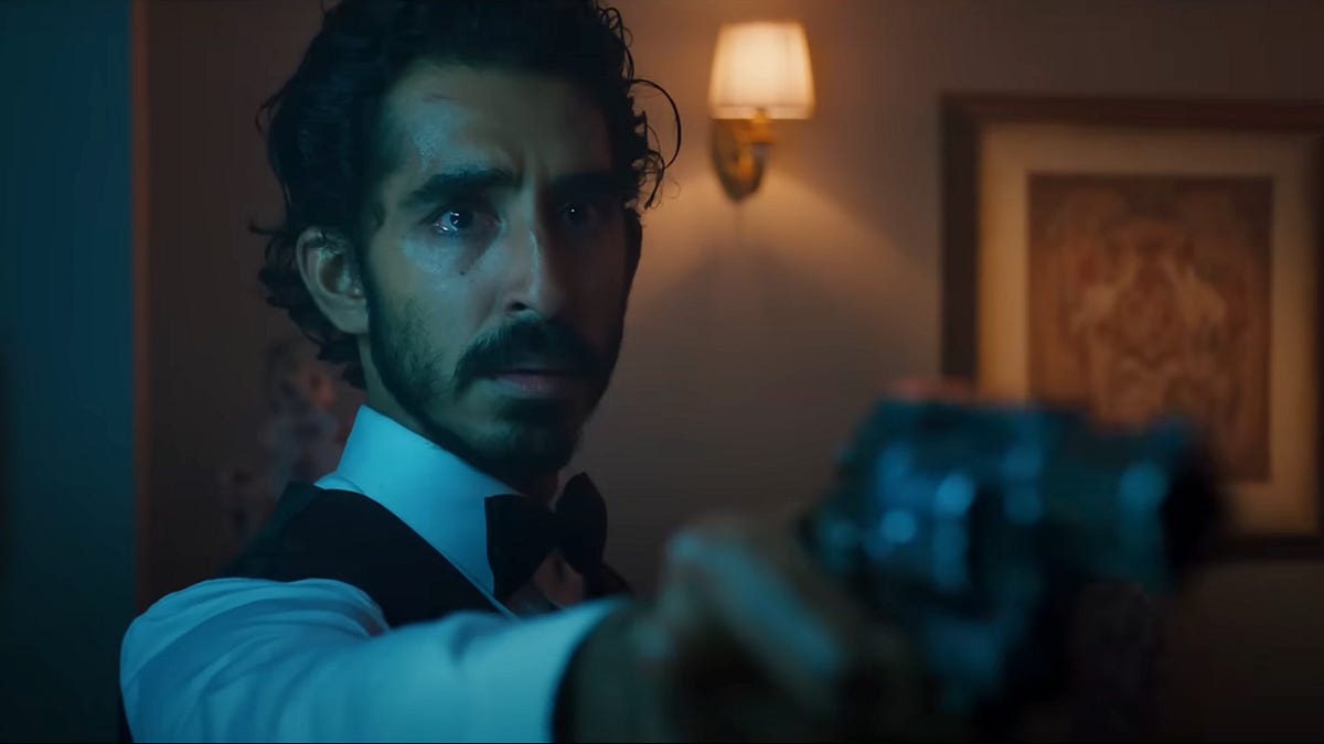 dev patel shirtless monkey man
