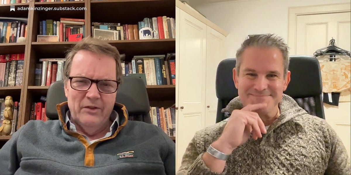 Live with Phillips P. OBrien and Adam Kinzinger