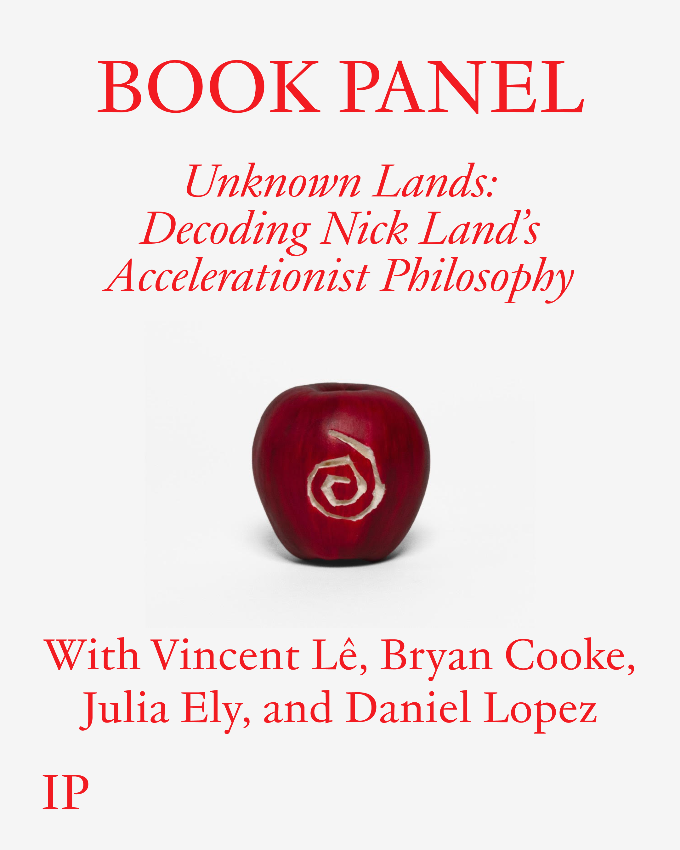Book Panels on Nietzsche and Nick Land - by Vincent Lê
