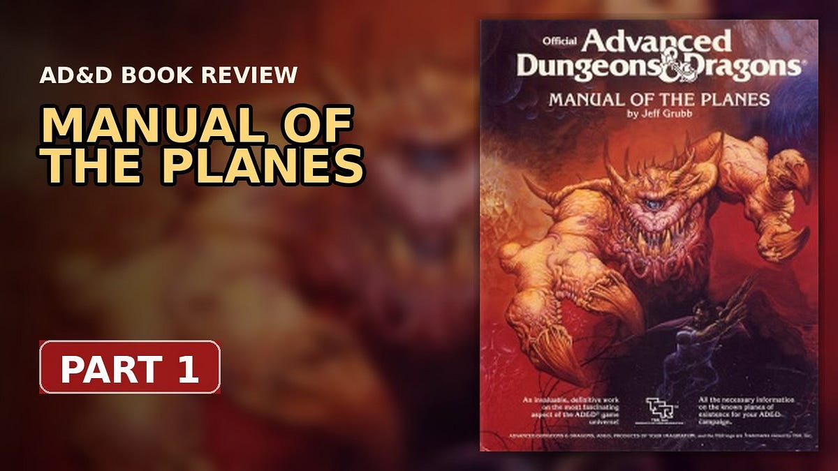 AD&D Manual of the Planes - Part 1
