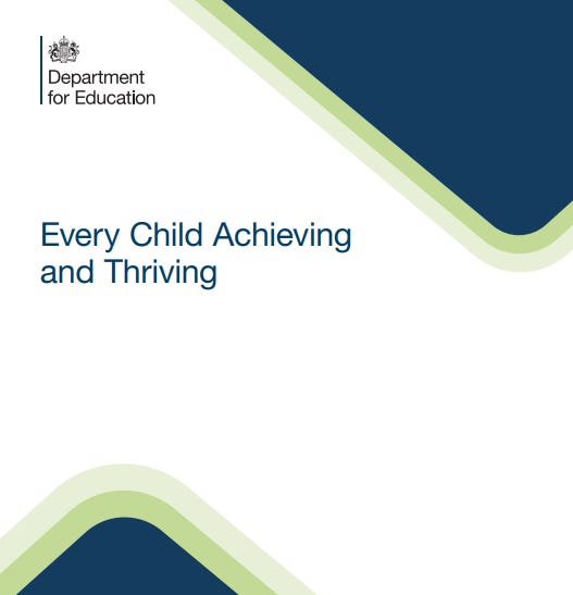 Every Child Achieving and Thriving - It happens in the Curriculum