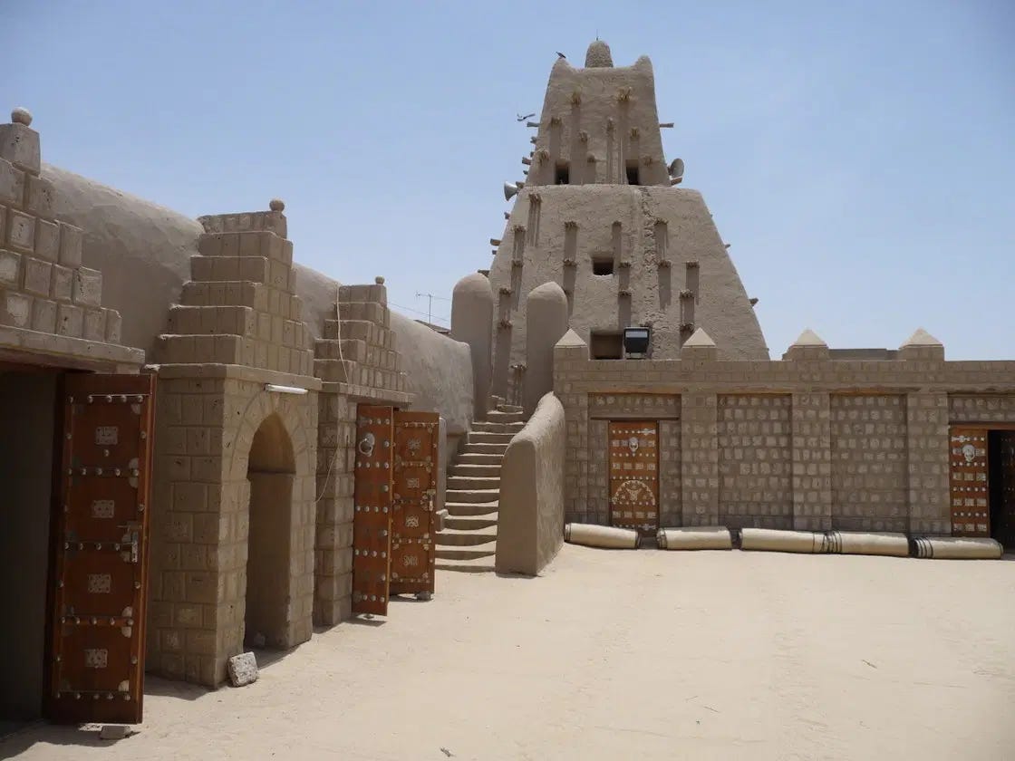 Great mosques of timbuktu - Things.Evolve’s Substack