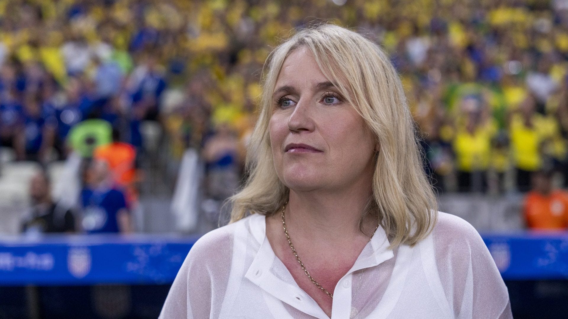 Why have ITV put Emma Hayes in a World Cup kitchen?