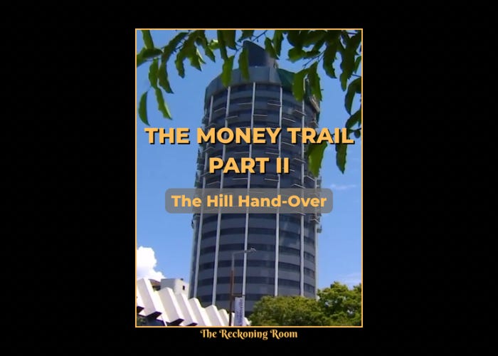 🟥 THE MONEY TRAIL, PART II - by Jeanine Orzani