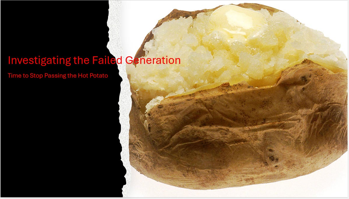 Investigating the Failed Generation