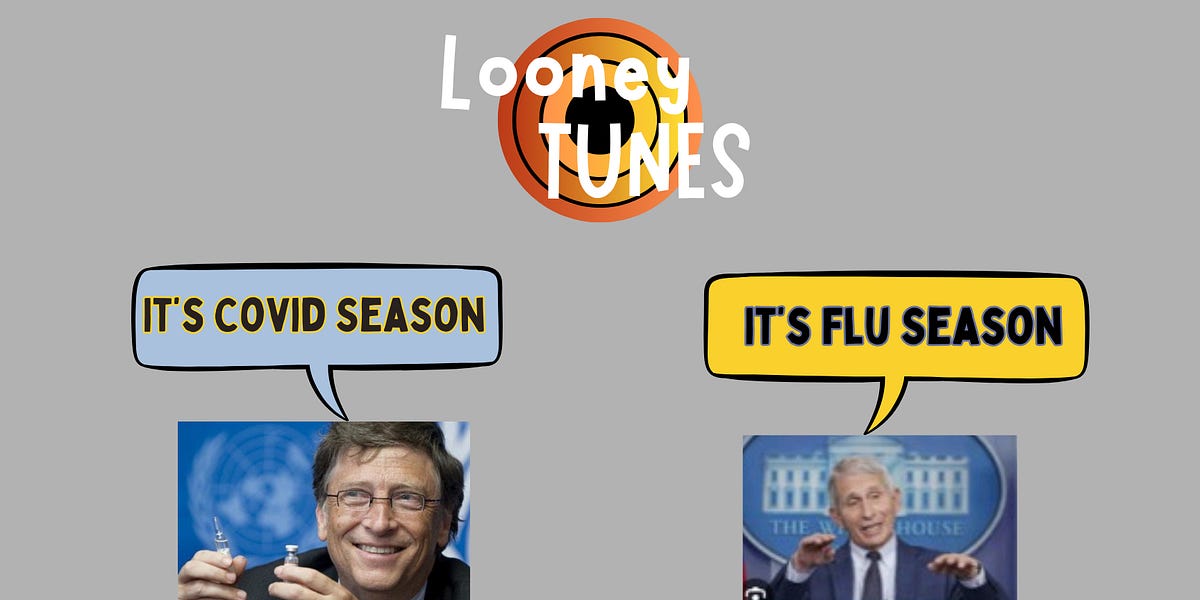 Looney Tunes-Covid Season, Flu Season - by Dee Dee