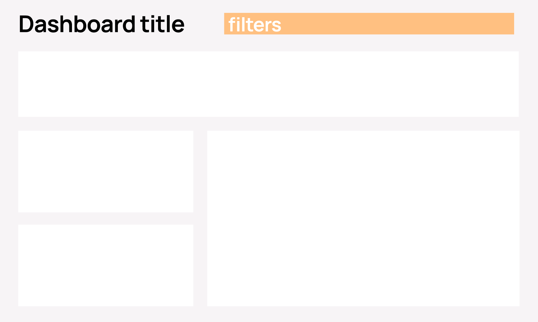 5 Rules for Dashboard Filter Placement