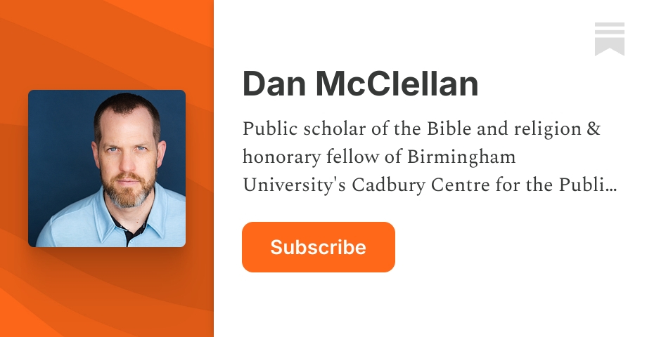 Dan McClellan | Substack