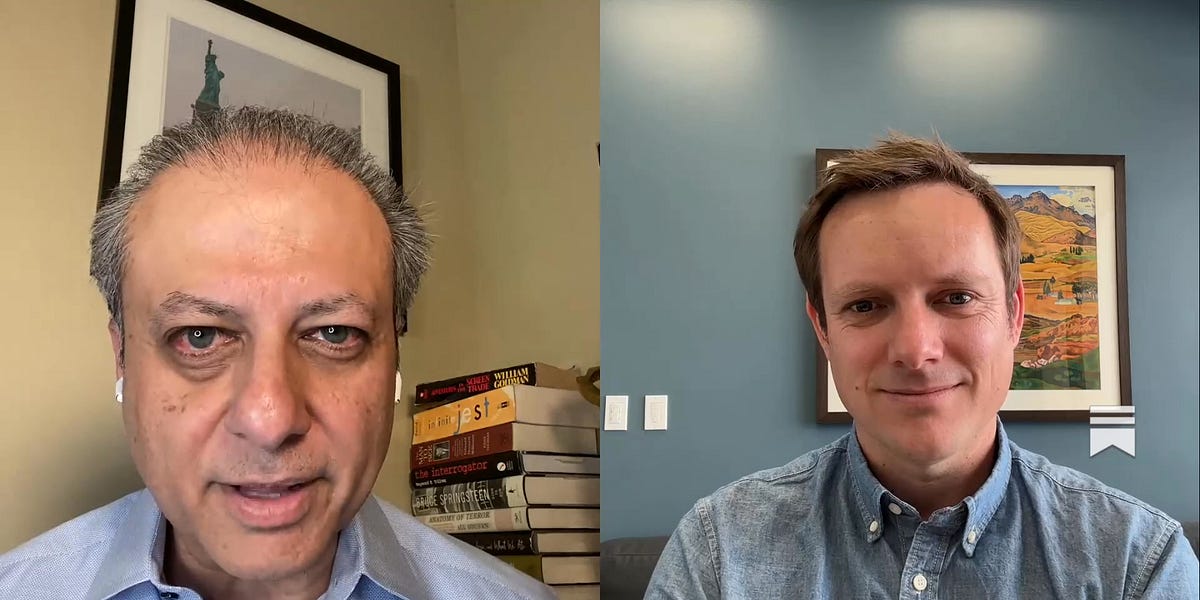 A conversation with Preet Bharara about the state of the media