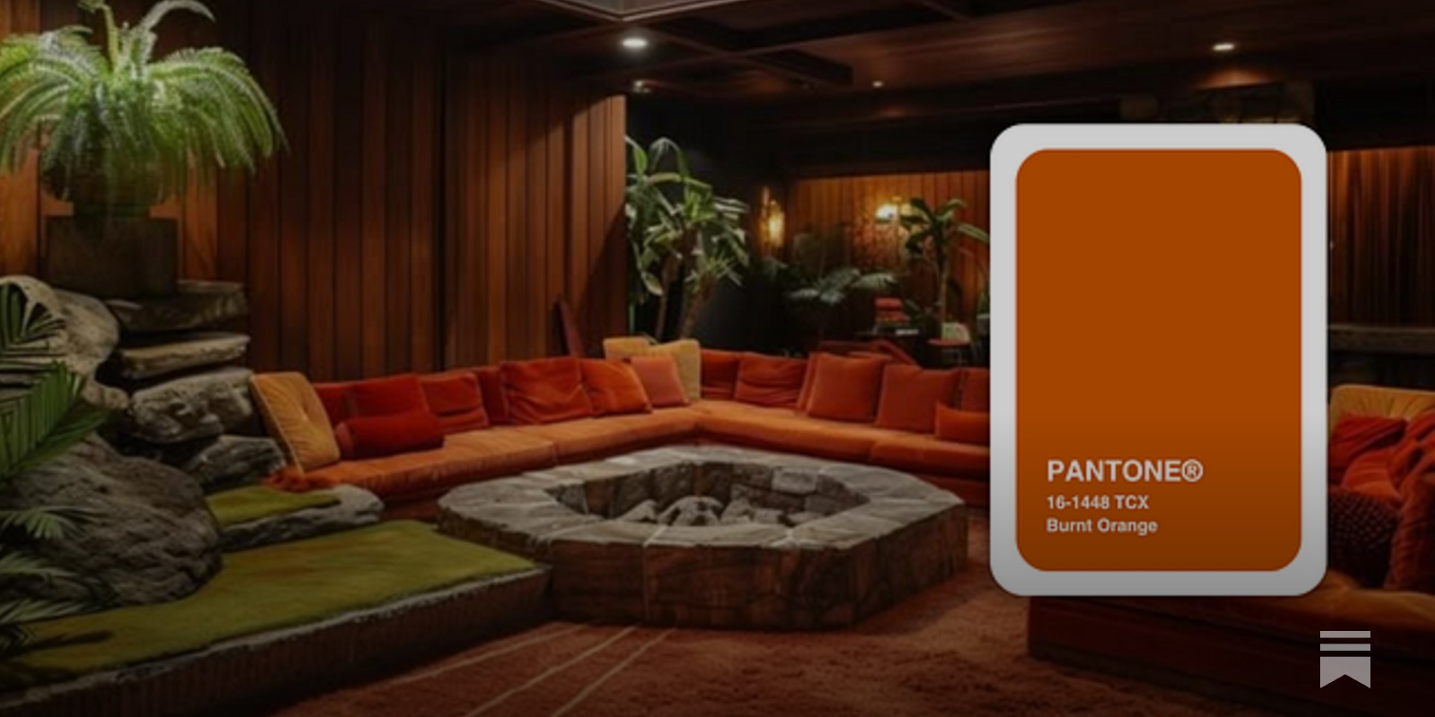 burnt orange pantone solid coated