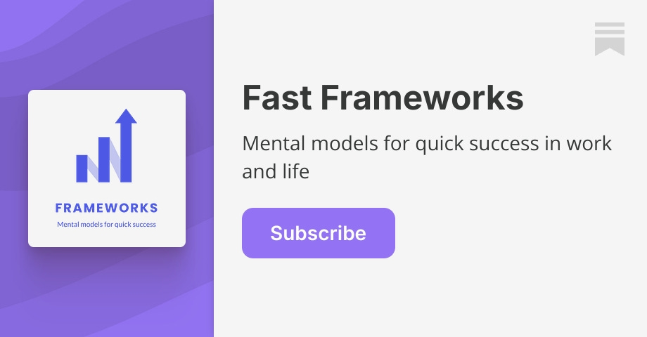 Fast Frameworks | Aditya Sehgal | Substack