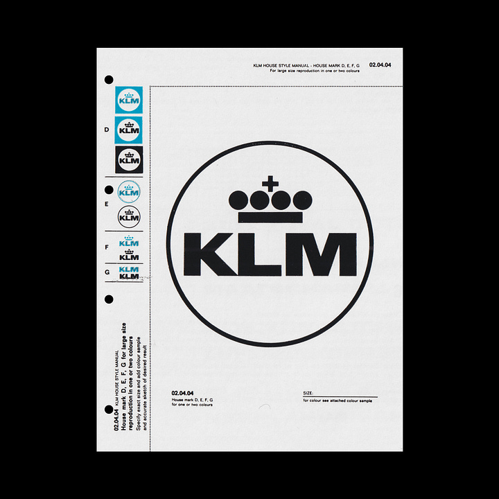 🔥 KLM by Henrion Design Associates, 1961