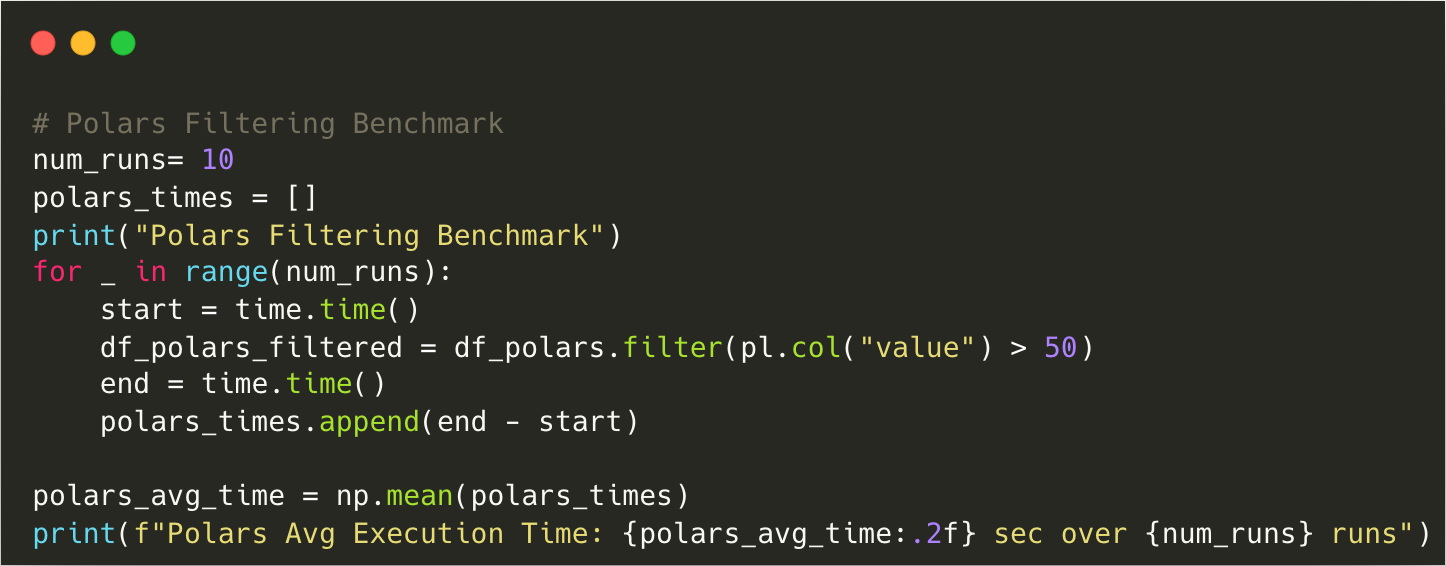 Pandas vs. Polars: Benchmarking Dataframe Libraries with Real Experiments