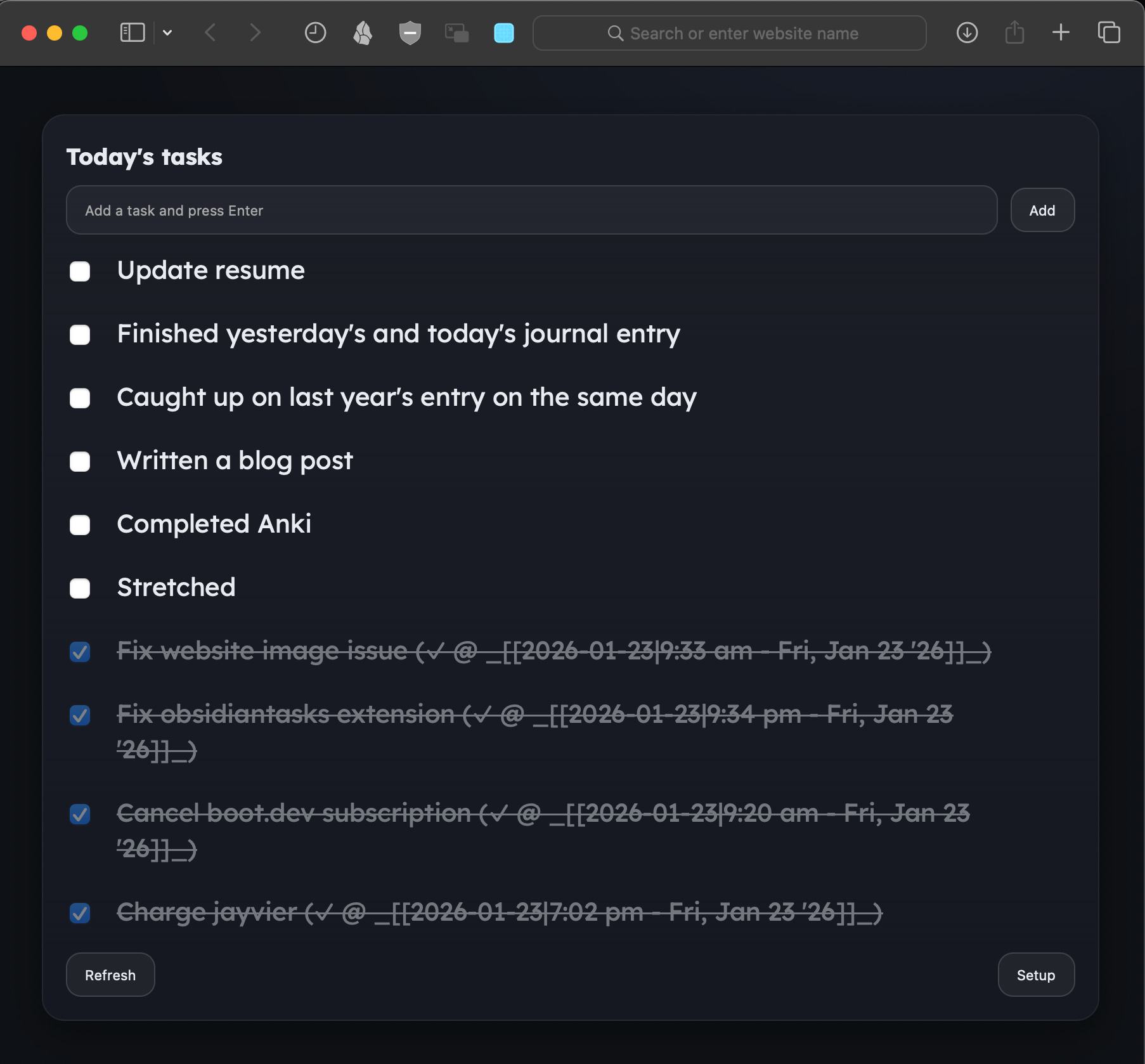 The ULTIMATE Obsidian Tasks Setup - by dgore - Incremental