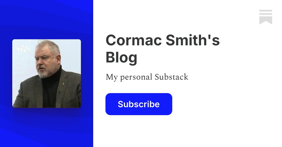 Cormac Smith's Blog | Substack