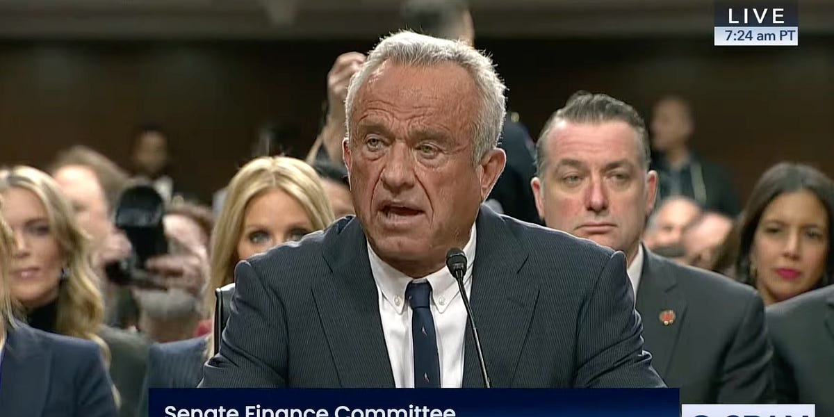 Comments - LIVE! RFK Jr. Testifying To Senate About HHS/CDC Trashfire