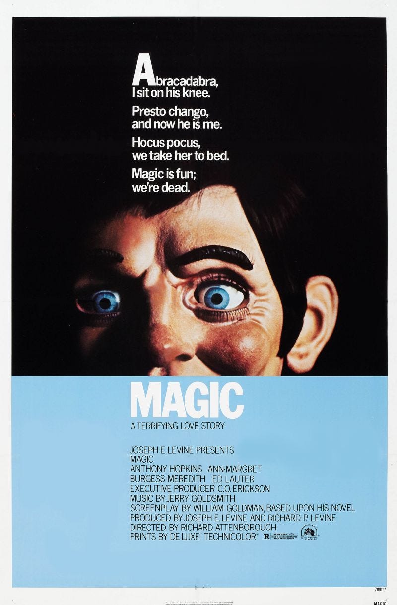 Magic (1978) Demonstrates the Difference Between Auteur Horror and ...