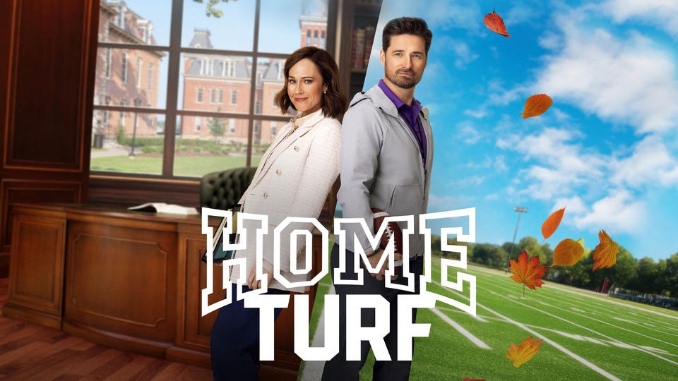 Hallmark Scores Big new movie “Home Turf”.