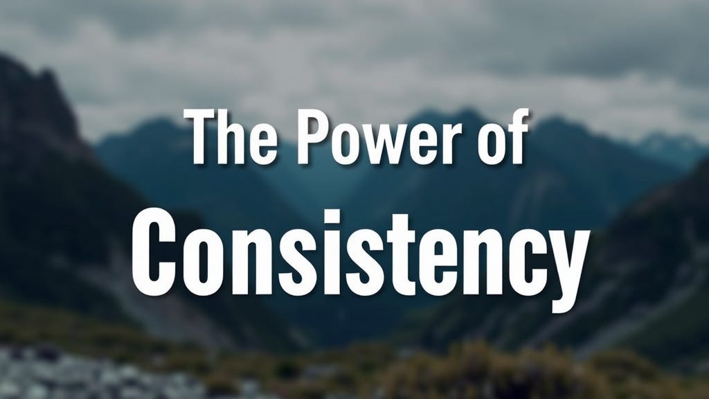 The Power of Consistency: Achieving Long-Term Success Through ...