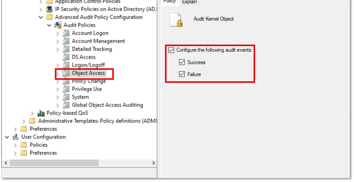 Protecting Cached Credentials with Advanced Auditing