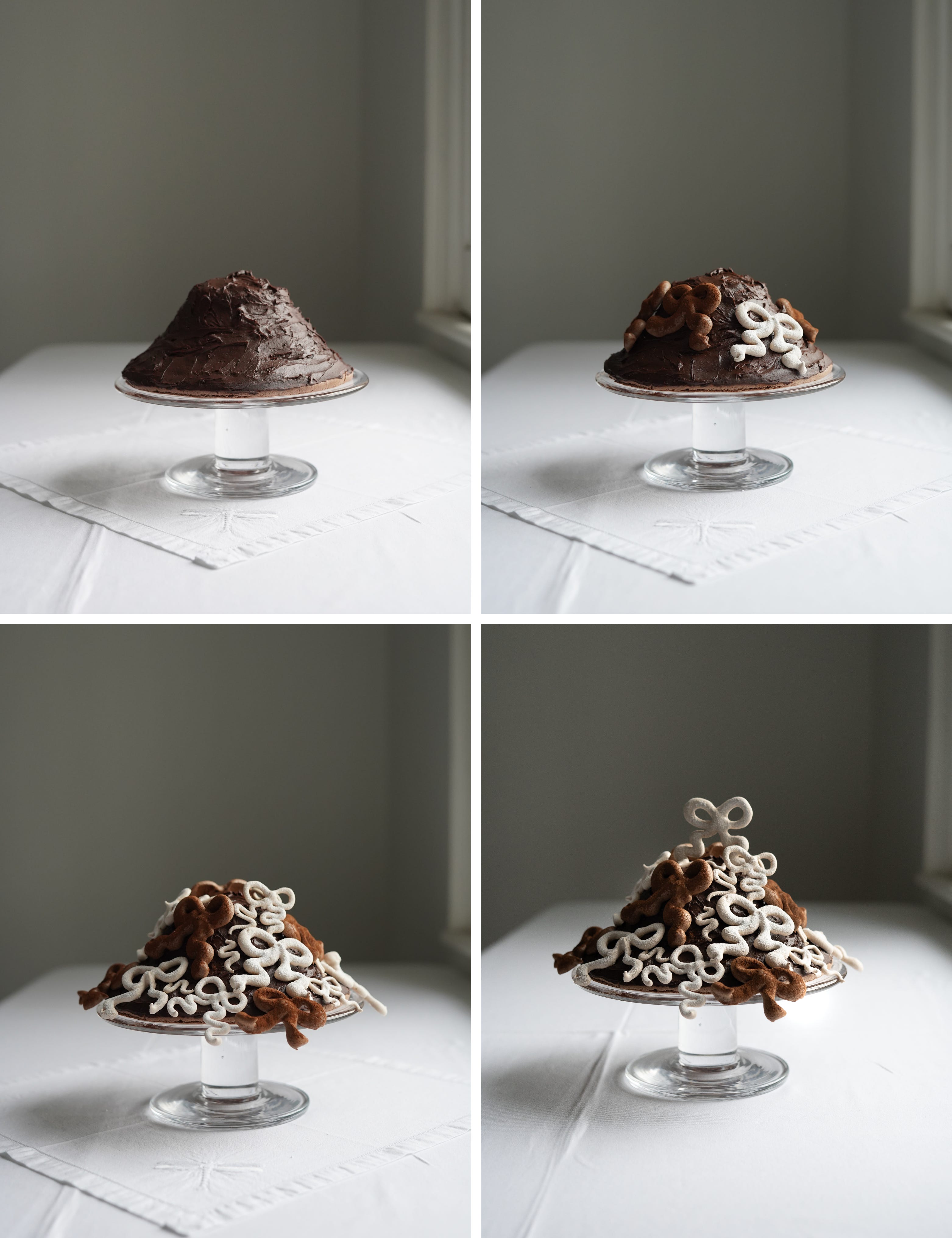 Duck à le kumquat & concorde dessert