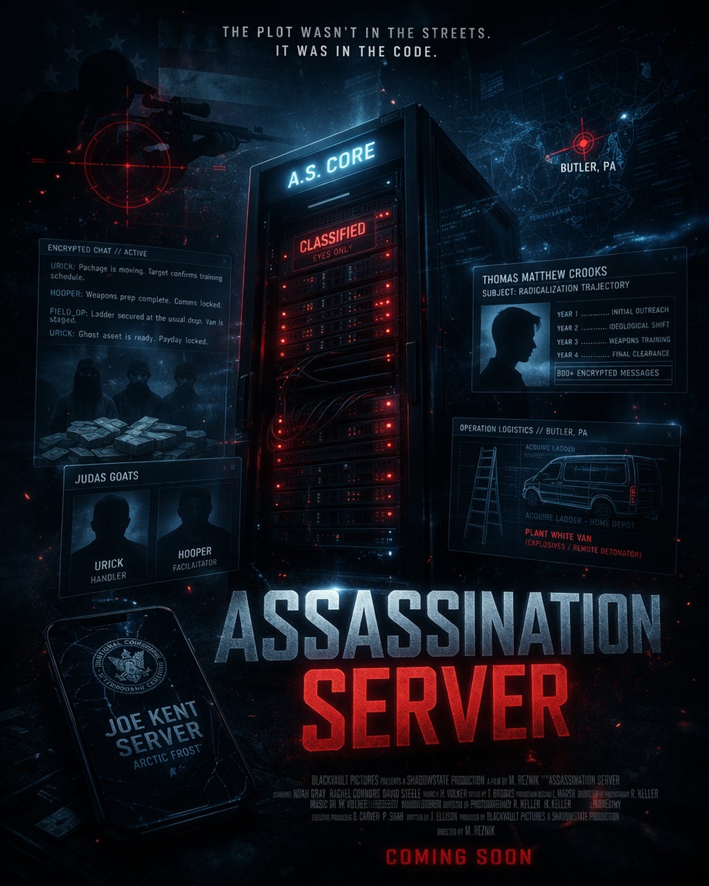 Chasing The Joe Kent Trump Assassination Server